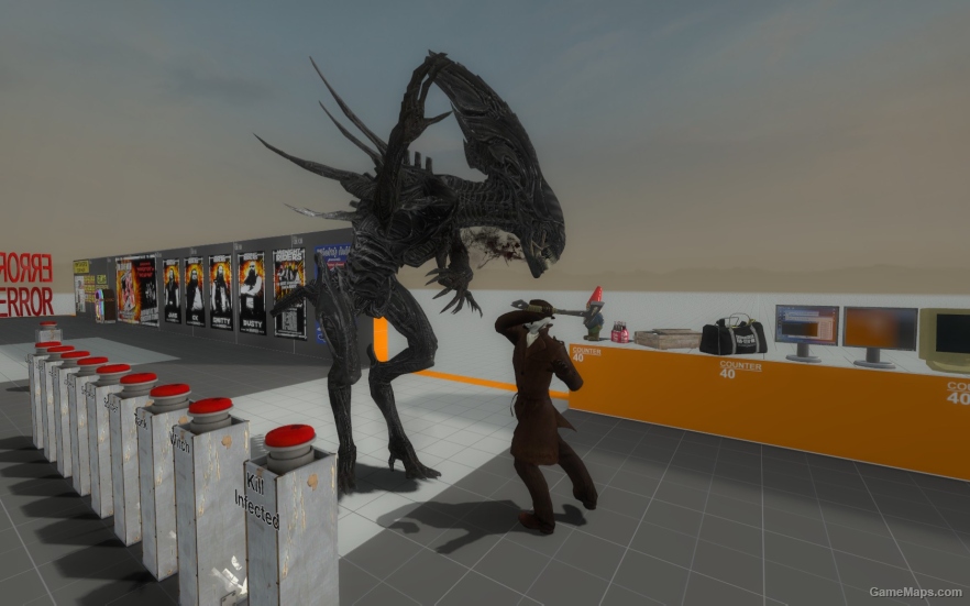 Xenomorph Queen (tank) (Mod) for Left 4 Dead 2 - GameMaps.com