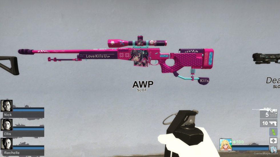 Yoshi Katauchi Accuracy International AW50 (AWP) [Sound fix Ver] (Mod ...