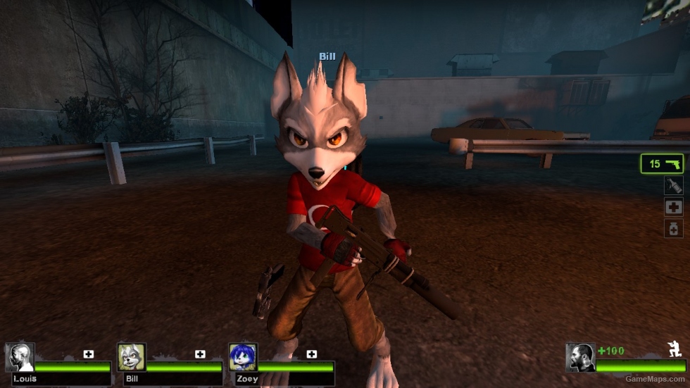 Young Wolf O'Donnell - Bill (Mod) for Left 4 Dead 2 - GameMaps.com