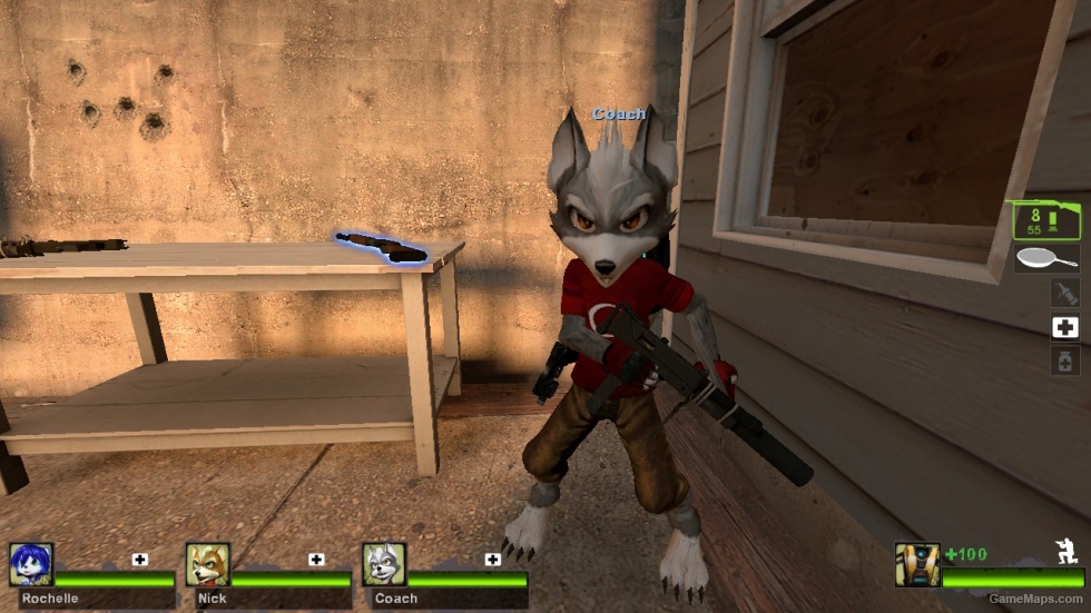 Young Wolf O'Donnell - Coach (Mod) for Left 4 Dead 2 - GameMaps.com