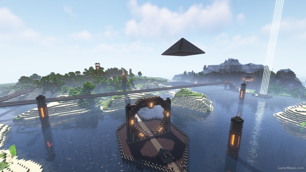 Stargate: Goa'uld Pyramids Motherships (Map) for Minecraft - GameMaps.com