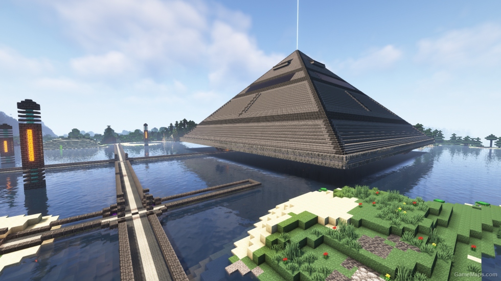 Stargate: Goa'uld Pyramids Motherships (Map) for Minecraft - GameMaps.com