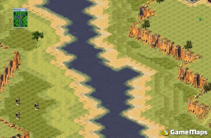 Rivercrossing Duskmap(2-6) (Map) for C&C Red Alert 2 - GameMaps.com
