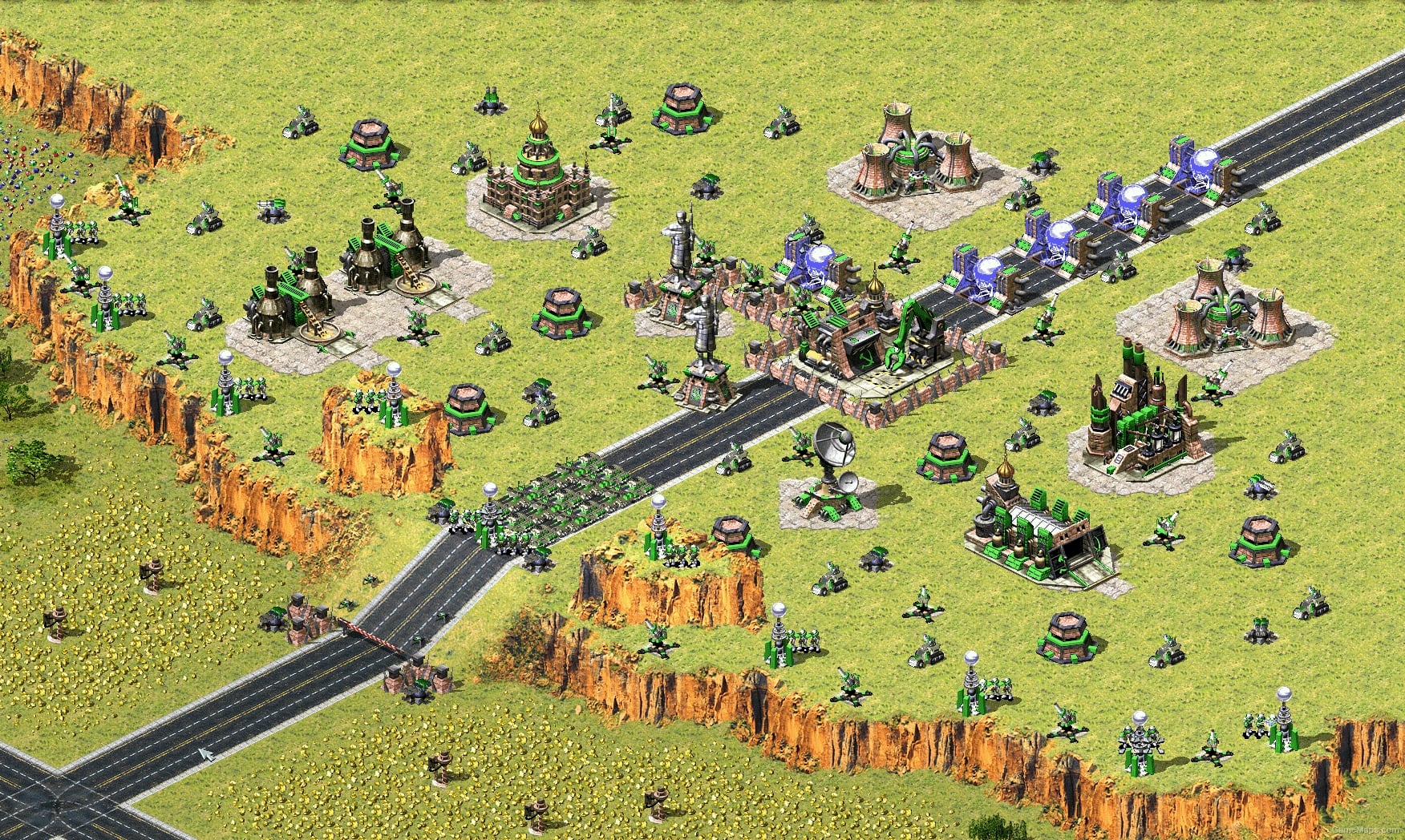 Soviet vs Allied (C&C Red Alert 2 : Yuri's Revenge) - GameMaps