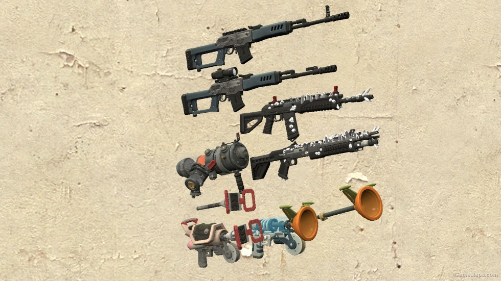 Fortnite - Chapter 3 Weapons (Mod) for Source Filmmaker - GameMaps.com