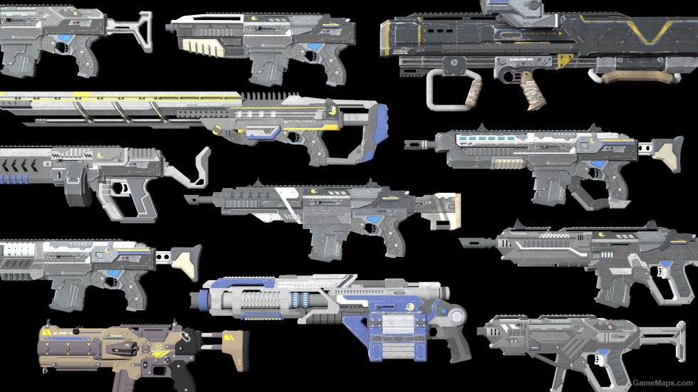 PlanetSide 2 - New Conglomerate Weapons (Mod) for Source Filmmaker ...