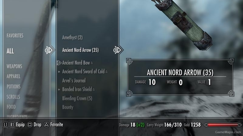 Skyrim Weapon Mods Ps3