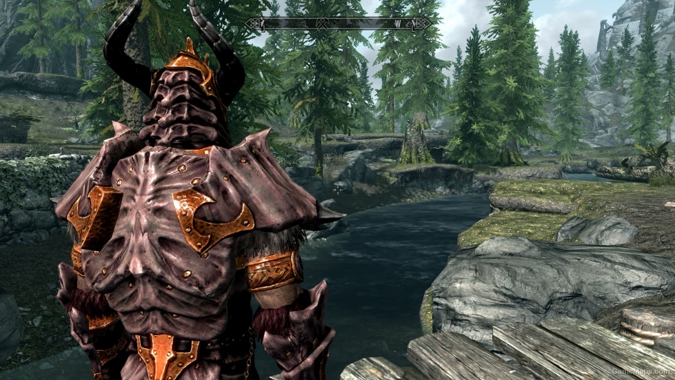 Dark Corundum Dragonbone Armor (Mod) for Skyrim - GameMaps.com