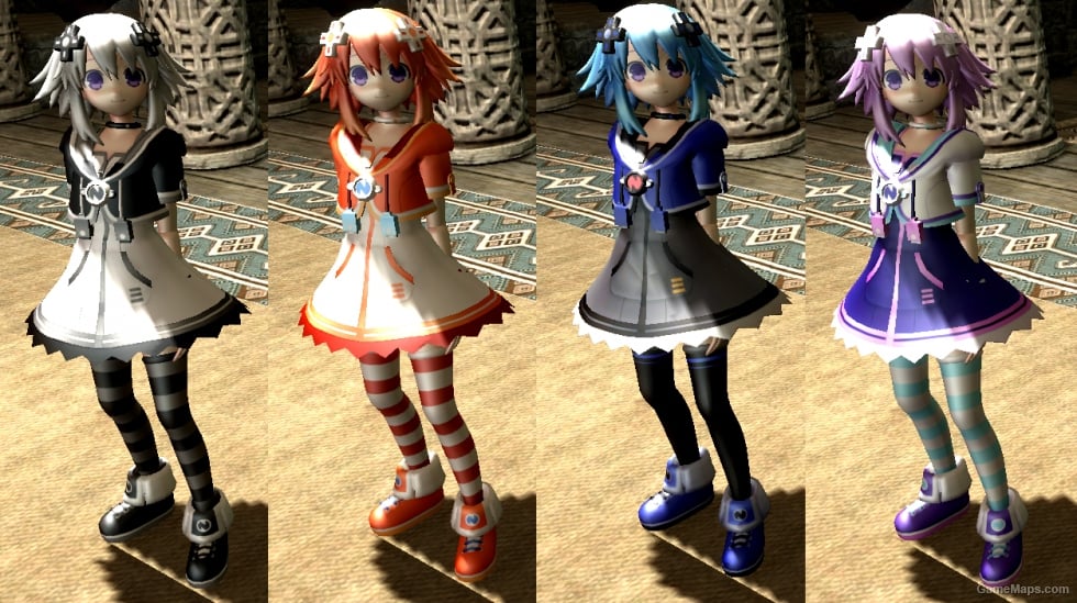 Hyperdimension Neptunia followers (Skyrim) - GameMaps