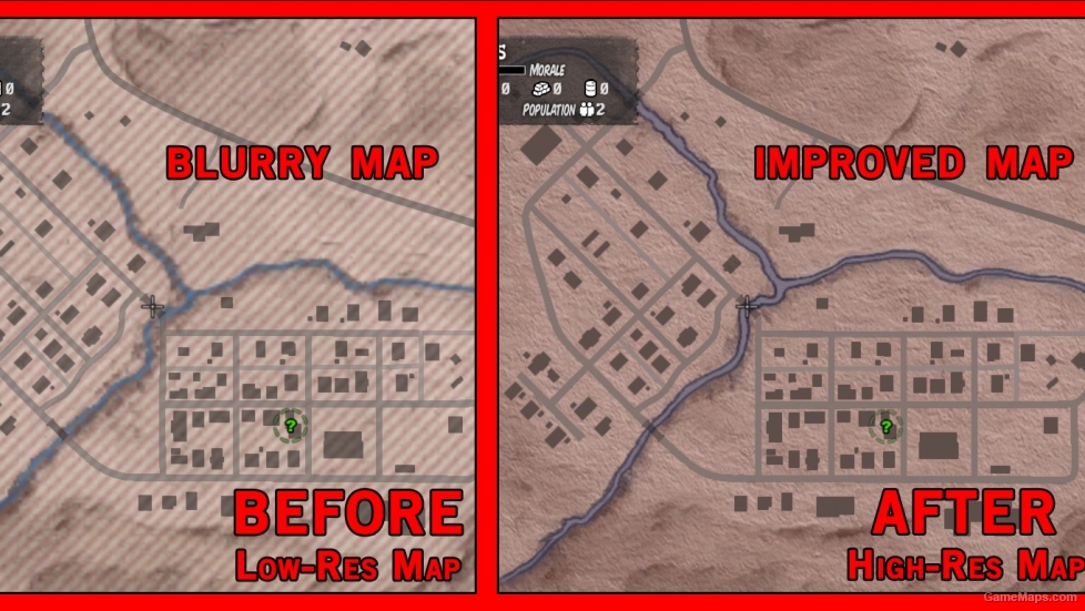 HD Map and HD Minimap Mod (Mod) for State of Decay - GameMaps.com