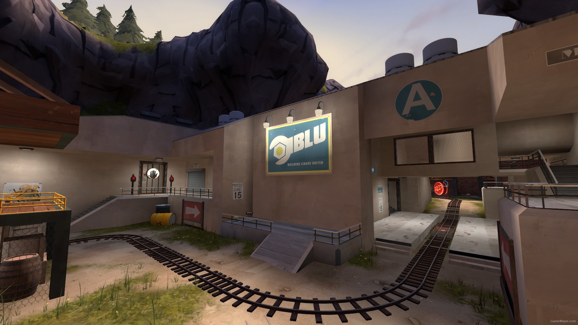 Pl_RocketRavine (Team Fortress 2) - GameMaps