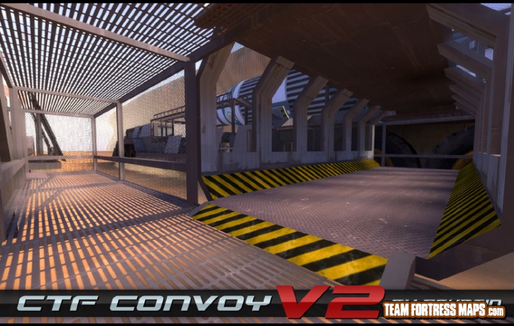 ctf_convoy (Team Fortress 2) - GameMaps