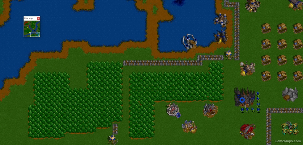 Capture the Flag (Map) for Warcraft II - GameMaps.com