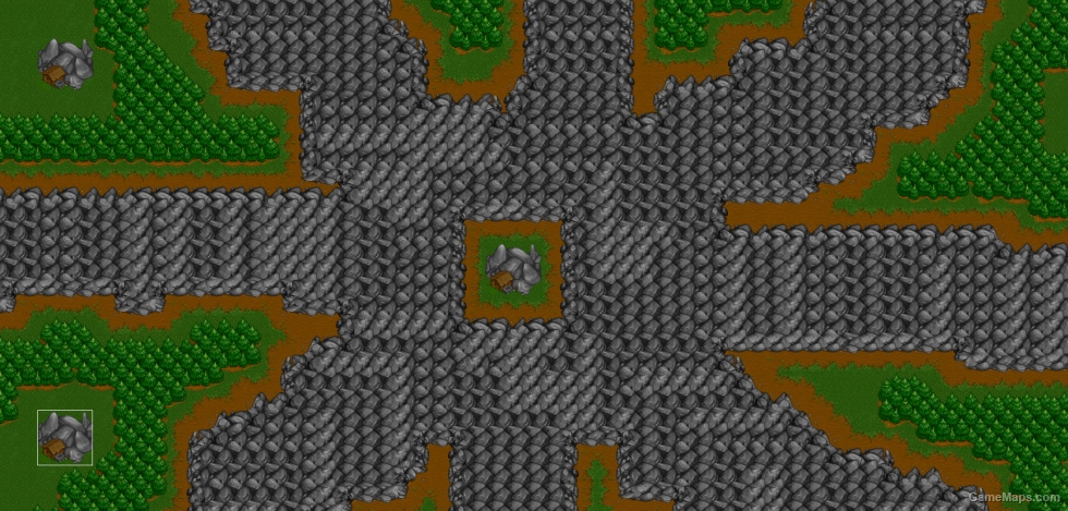 Center (Map) for Warcraft II - GameMaps.com