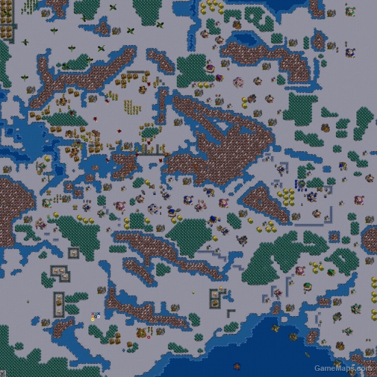 Orc vs Human War (Map) for Warcraft II - GameMaps.com