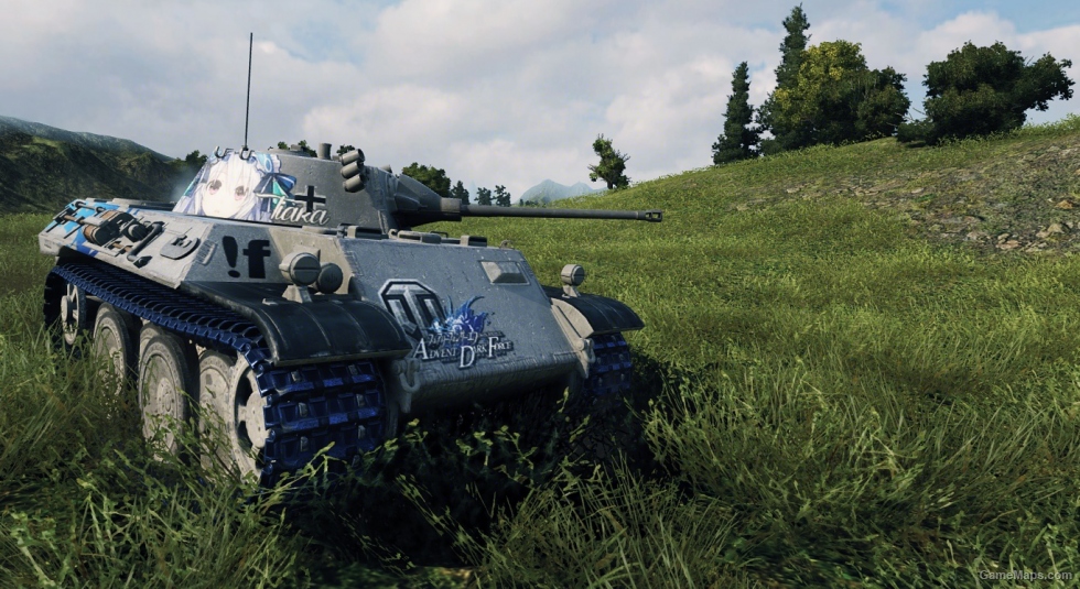 Leopard Tiara ( Fairy Fencer F ADF ) (Mod) for World of Tanks ...