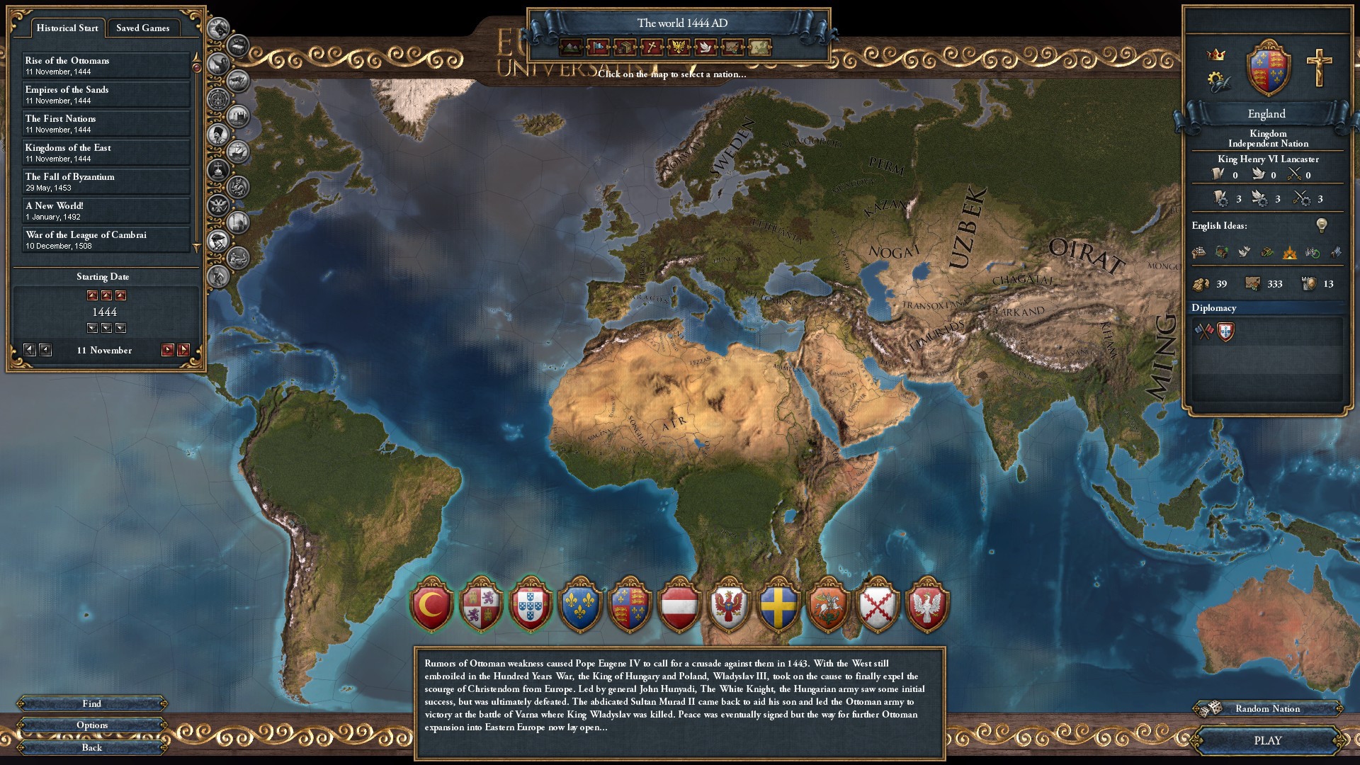 Custom Maps and Mods for Europa Universalis IV - GameMaps.com