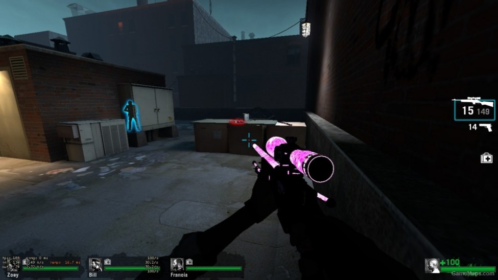 crosshair+hud trasparente Addons (Left 4 Dead) - GameMaps