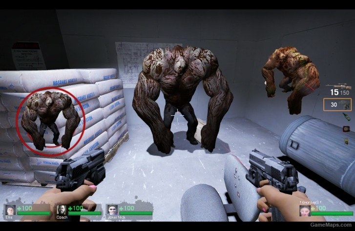 L4D1-Shreddend Tank (Left 4 Dead) - GameMaps