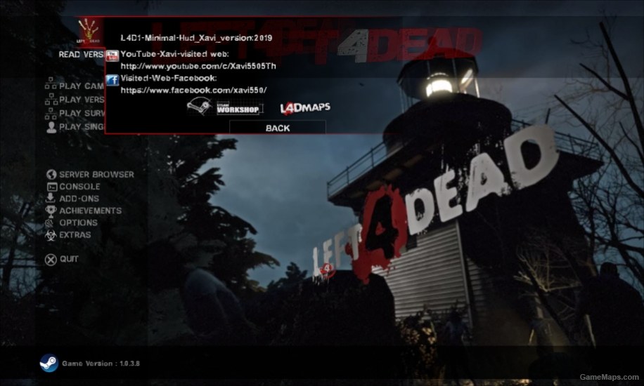 L4D1 Minimal Hud v2 (Left 4 Dead) - GameMaps