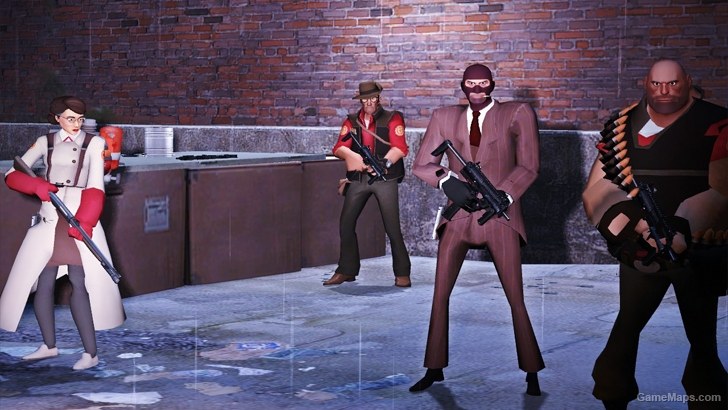 L4D1 Red TF2 Survivors (Left 4 Dead) - GameMaps