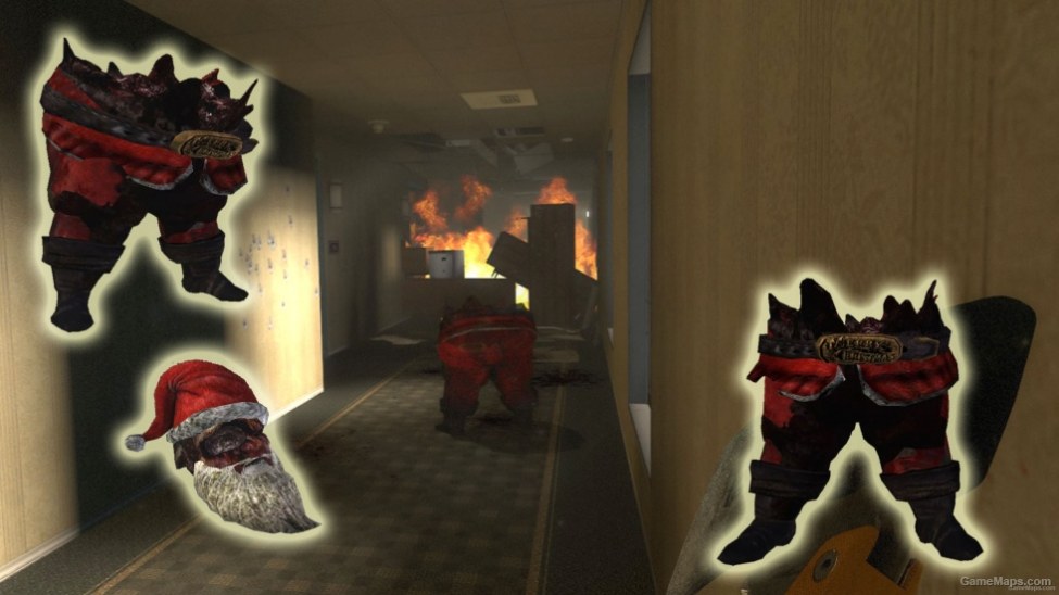 L4D1 Santa aka Boomer (HD) (Left 4 Dead) - GameMaps