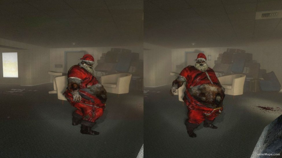 L4D1 Santa aka Boomer (HD) (Left 4 Dead) - GameMaps