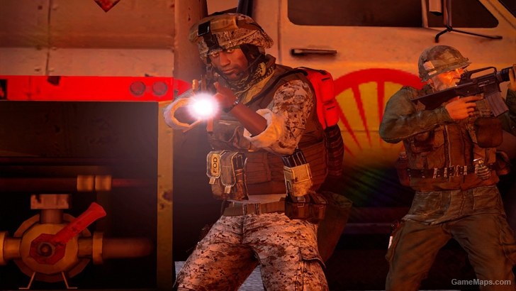 L4D1 USMC Louis (Left 4 Dead) - GameMaps