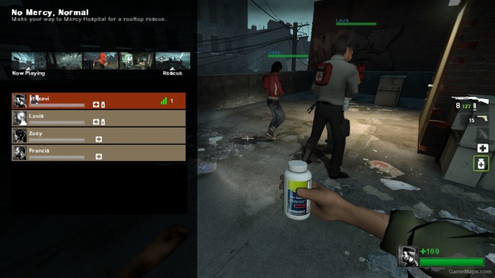 l4d2-hud style with portraits (Left 4 Dead) - GameMaps