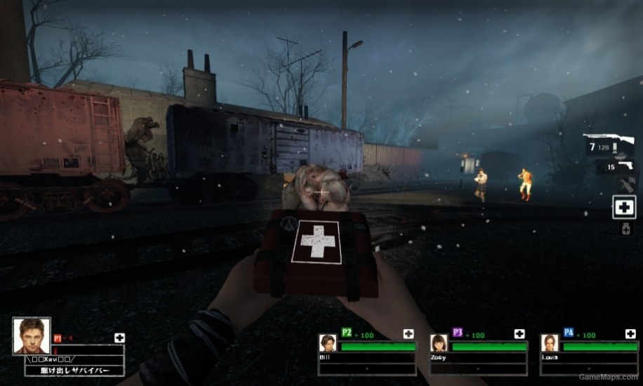 L4D2 Japanese arcade styled hud to L4D1 (Left 4 Dead) - GameMaps