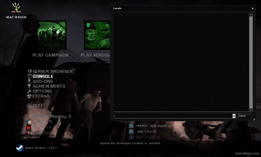 L4D2 Main Menu Style (Left 4 Dead) - GameMaps