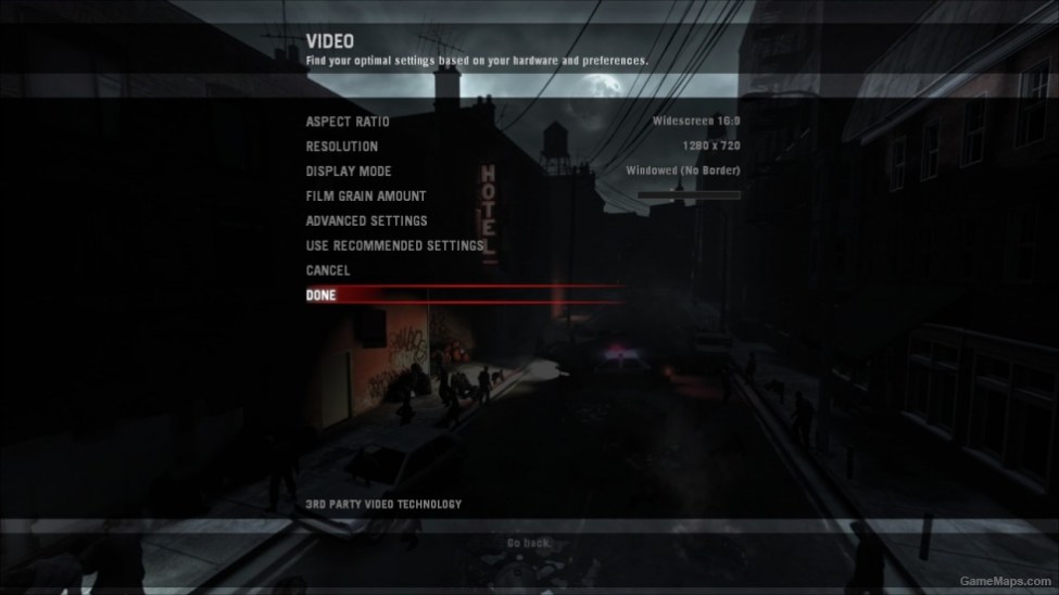 No Mercy Title Background (Left 4 Dead) - GameMaps