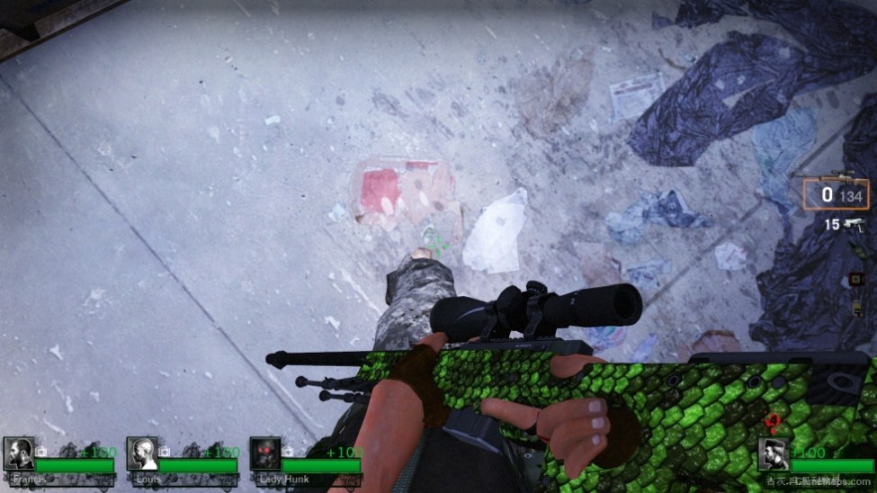 Snake Skin--AWP (Left 4 Dead) - GameMaps