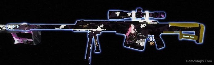 少女前线 M82A1-她来自闇冥替换Military Sniper/（Girls Frontline M82A1）replace ...