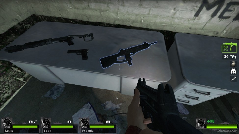 Beretta Mx4 Storm[UZI SMG] (Left 4 Dead 2) - GameMaps