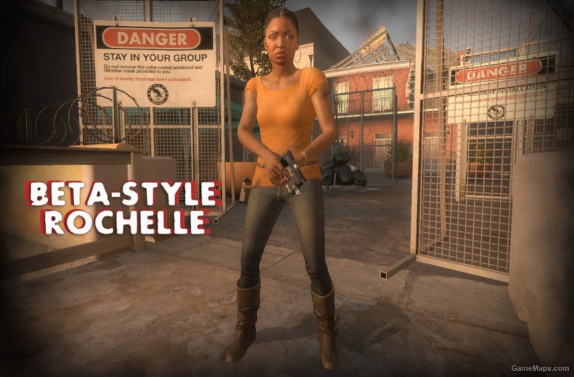 Beta-Style Rochelle (Left 4 Dead 2) - GameMaps