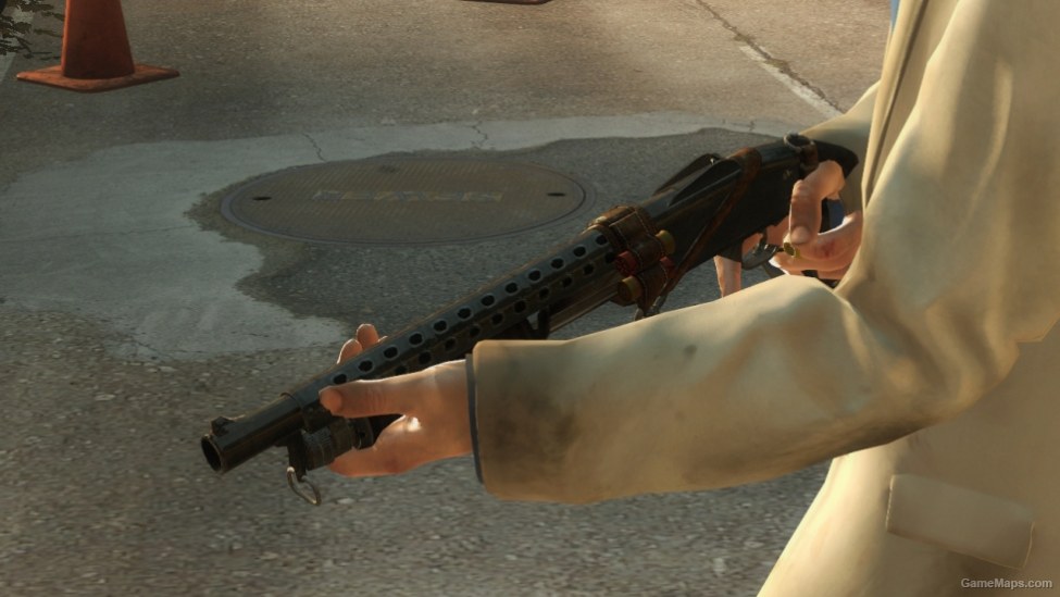 Black Ops Stakeout (Chrome Shotgun) (Left 4 Dead 2) - GameMaps