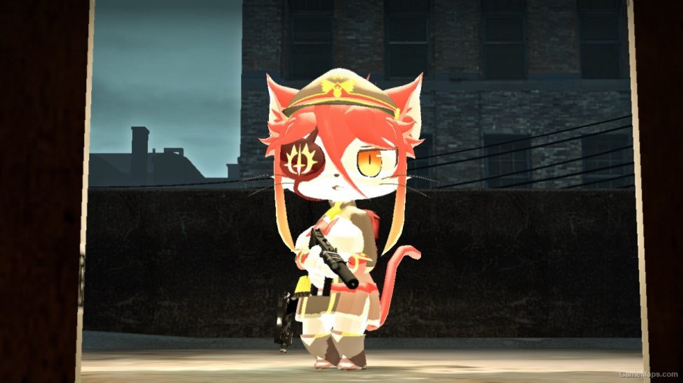 Cat Busters! Hinodzuki (Zoey) (Left 4 Dead 2) - GameMaps