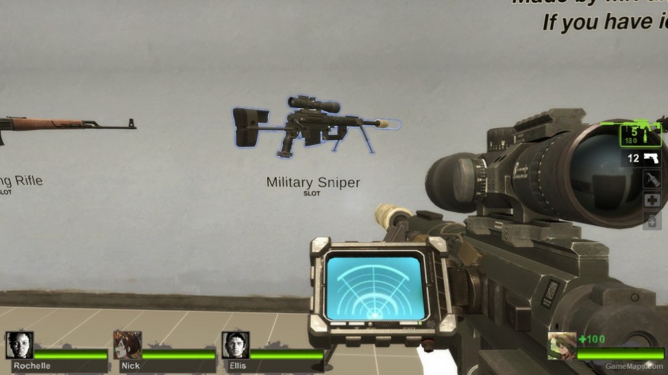 CODOL Original M200 [Cele anims] (military sniper) (Left 4 Dead 2 ...