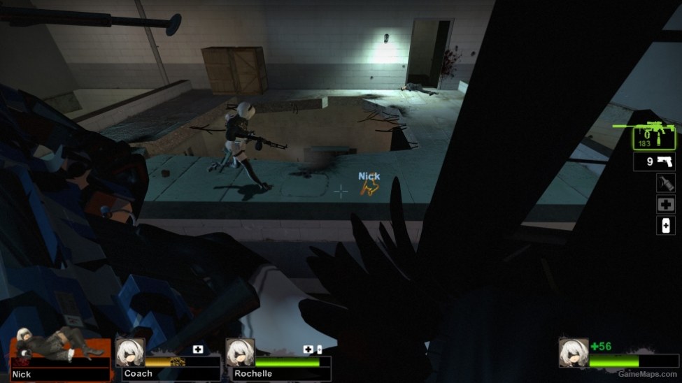 CODOL Original M200 camos03 [Cele anims] (military sniper) (Left 4 Dead ...