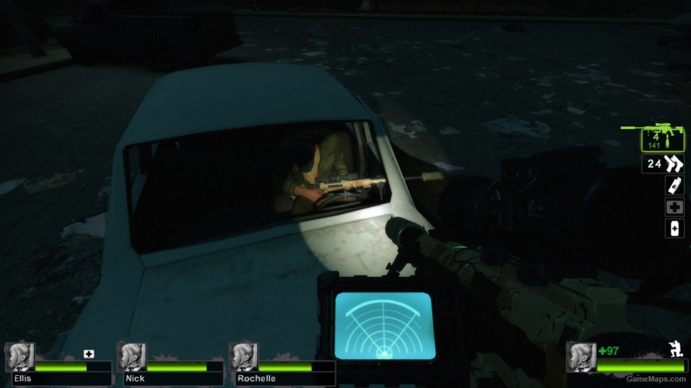 CODOL Original M200 camos04 [Cele anims] (military sniper) (Left 4 Dead ...