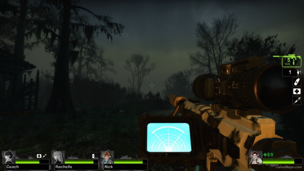 CODOL Original M200 camos06 [Cele anims] (military sniper) (Left 4 Dead ...