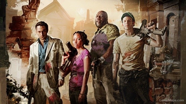 Concept art M4 (for M16, SCAR, and SIG) (Left 4 Dead 2) - GameMaps