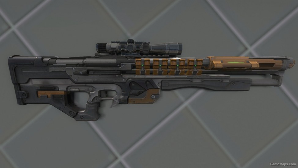 Crysis 2 Gauss Rifle (Left 4 Dead 2) - GameMaps