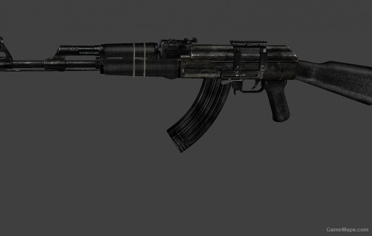 Custom Worn Tactical AK47 (Left 4 Dead 2) - GameMaps