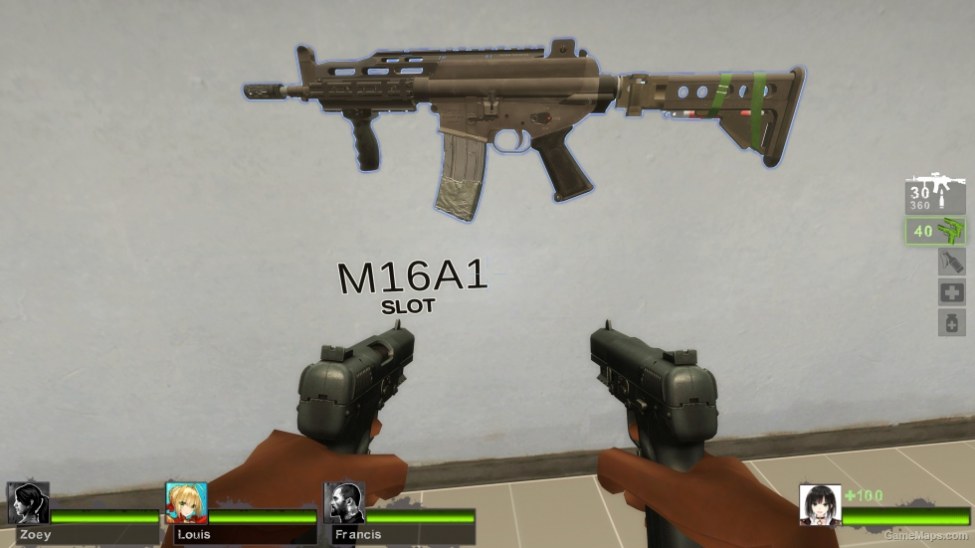 Daewoo K1A (M16) [Sound fix Ver] (Left 4 Dead 2) - GameMaps