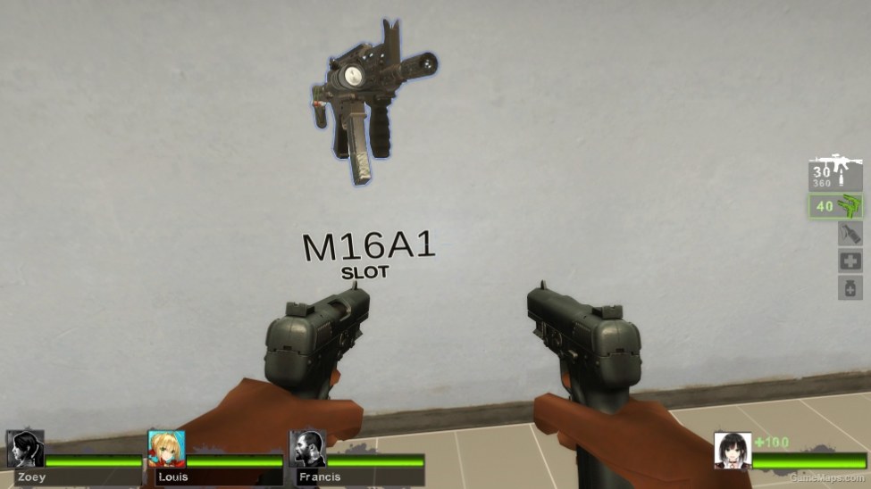 Daewoo K1A (M16) [Sound fix Ver] (Left 4 Dead 2) - GameMaps