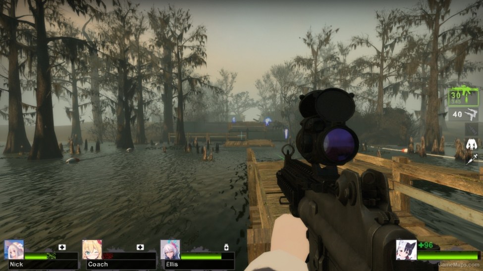 Daewoo K2C with Aimpoint & Foregrip (Desert Rifle) v4 (Left 4 Dead 2 ...