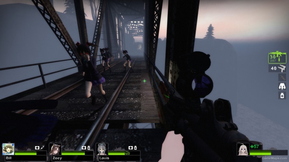 Daewoo K2C with Aimpoint & Foregrip (Desert Rifle) v4 (Left 4 Dead 2 ...