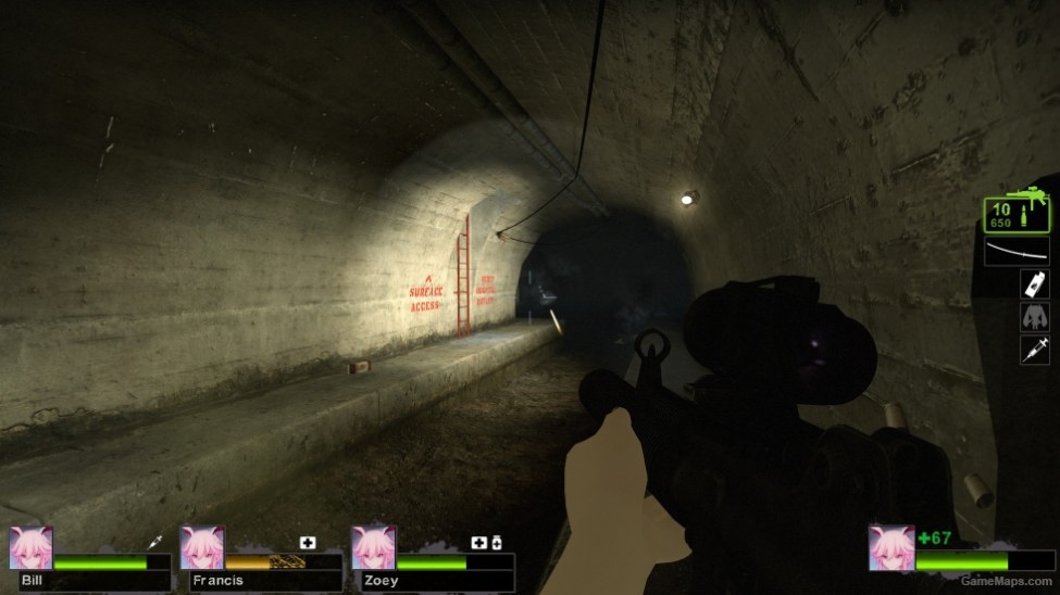 Daewoo K7 with Aimpoint (Suppressed SMG) v5 (Left 4 Dead 2) - GameMaps